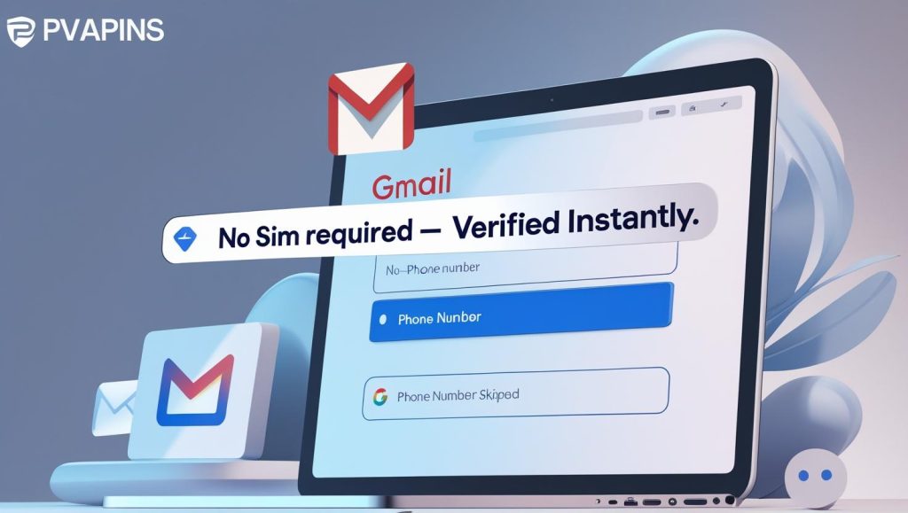 How to Instantly Open Gmail Without a Phone Number - PVAPins