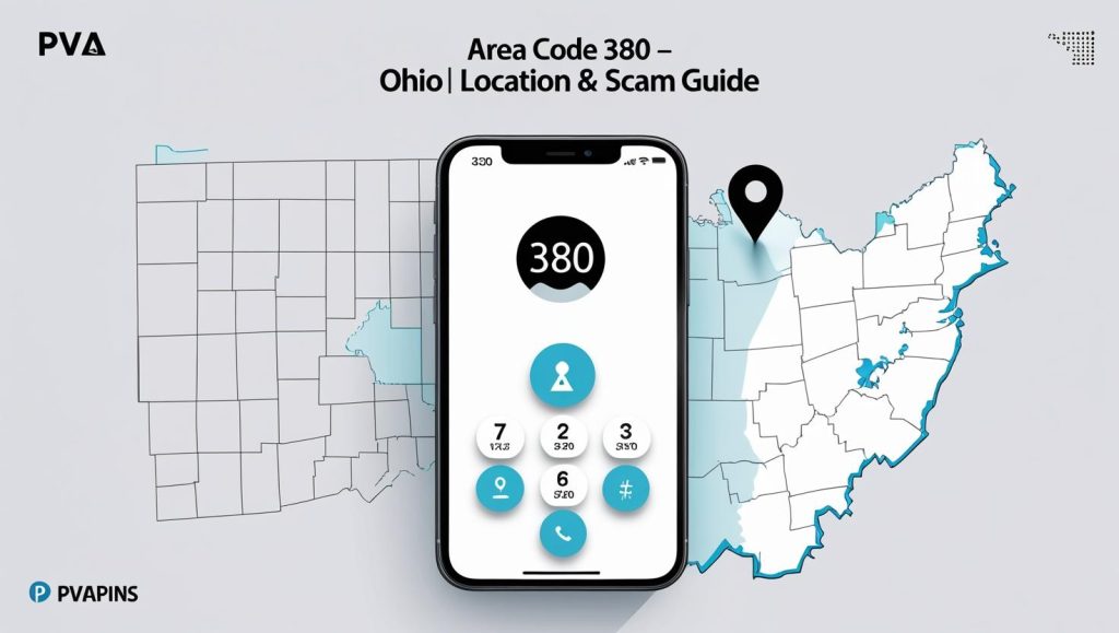Area Code 380 – Ohio Location, Time Zone & Scam Guide | PVAPins - PVAPins