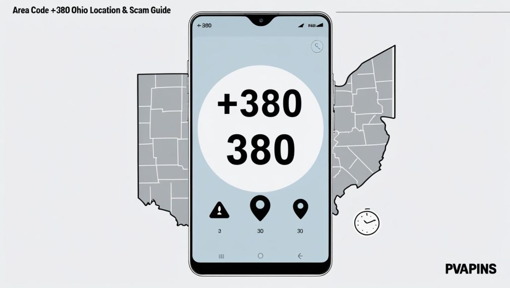 Area Code 380 – Ohio Location, Time Zone & Scam Guide | PVAPins - PVAPins