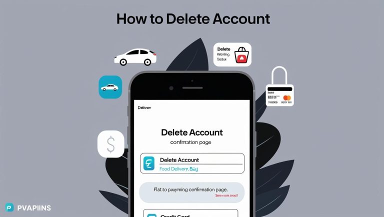 How to Delete Uber Account | Step-by-Step Guide - PVAPins