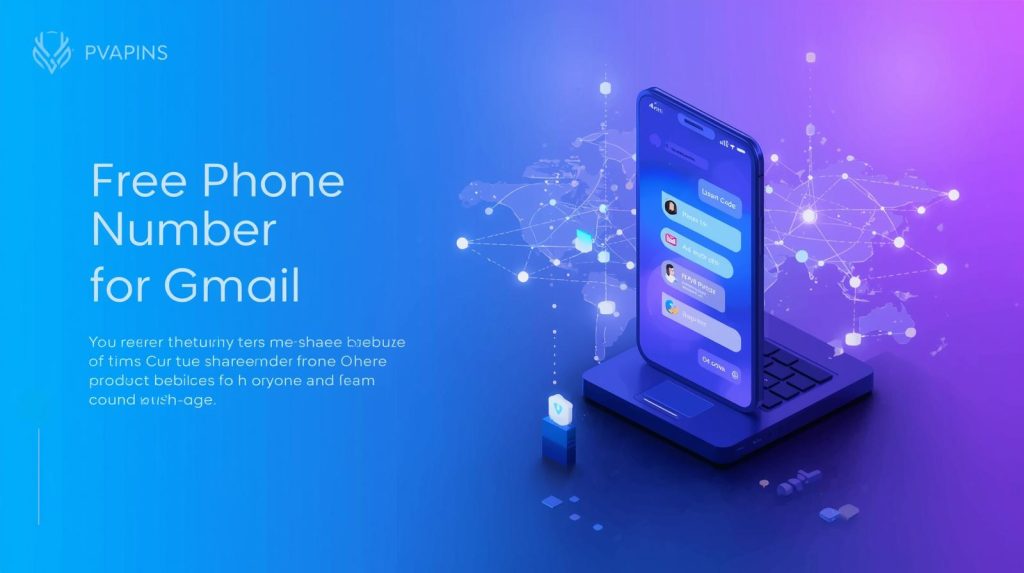 Free Phone Number for Gmail – Fast, Private Verification - PVAPins