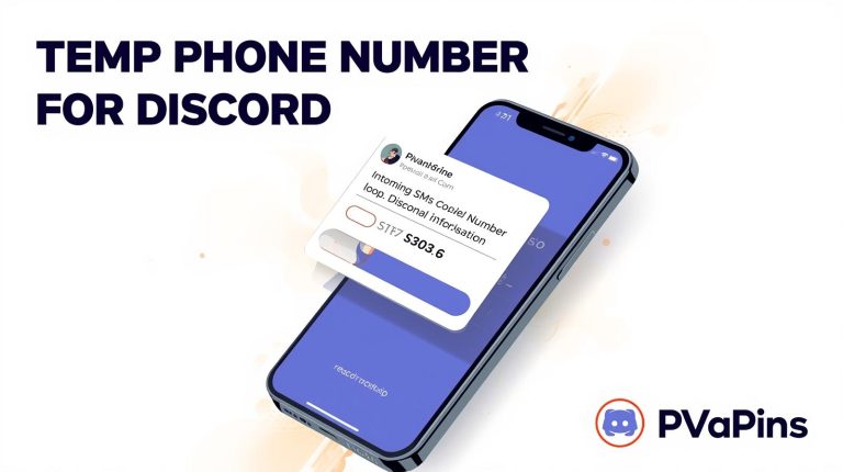 How to get Temp Phone Number for Discord - PVAPins
