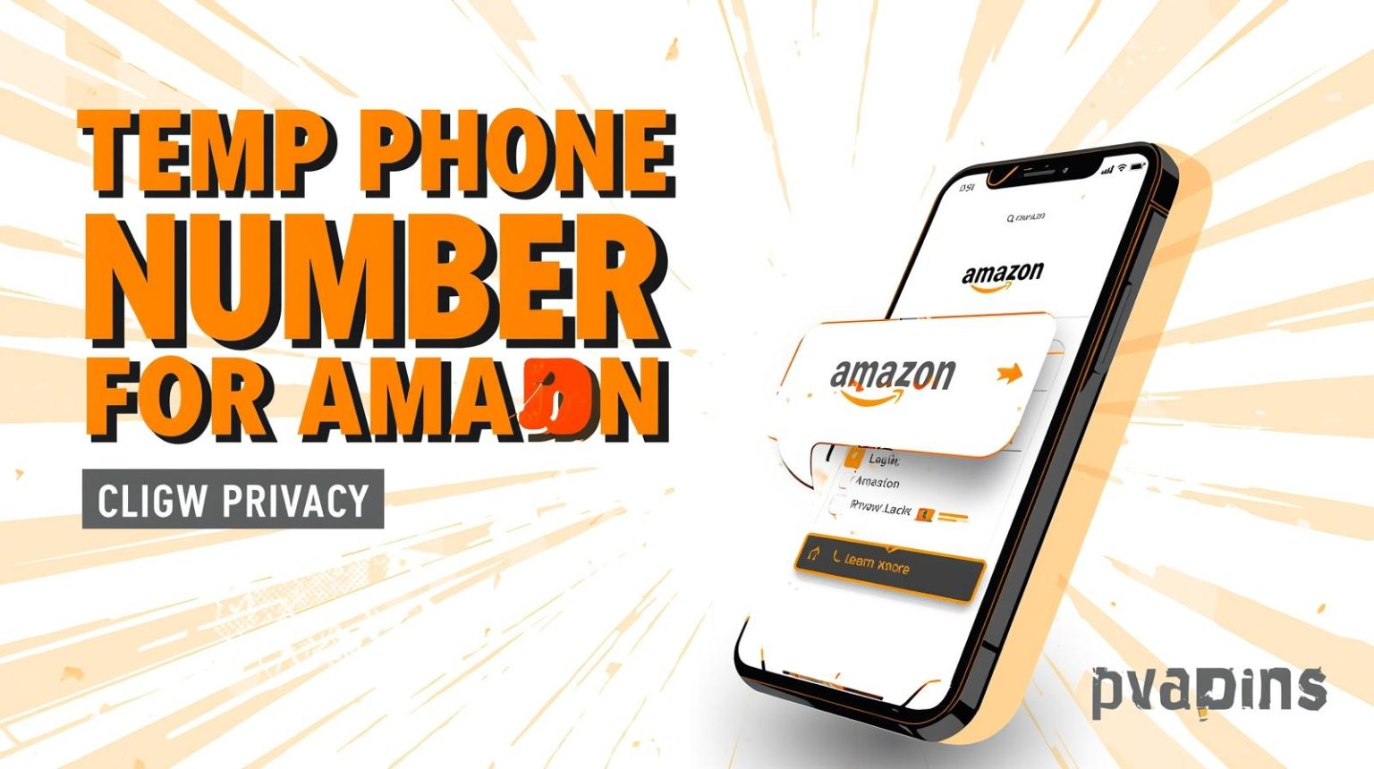 How to get Temp Phone Number for Amazon - PVAPins