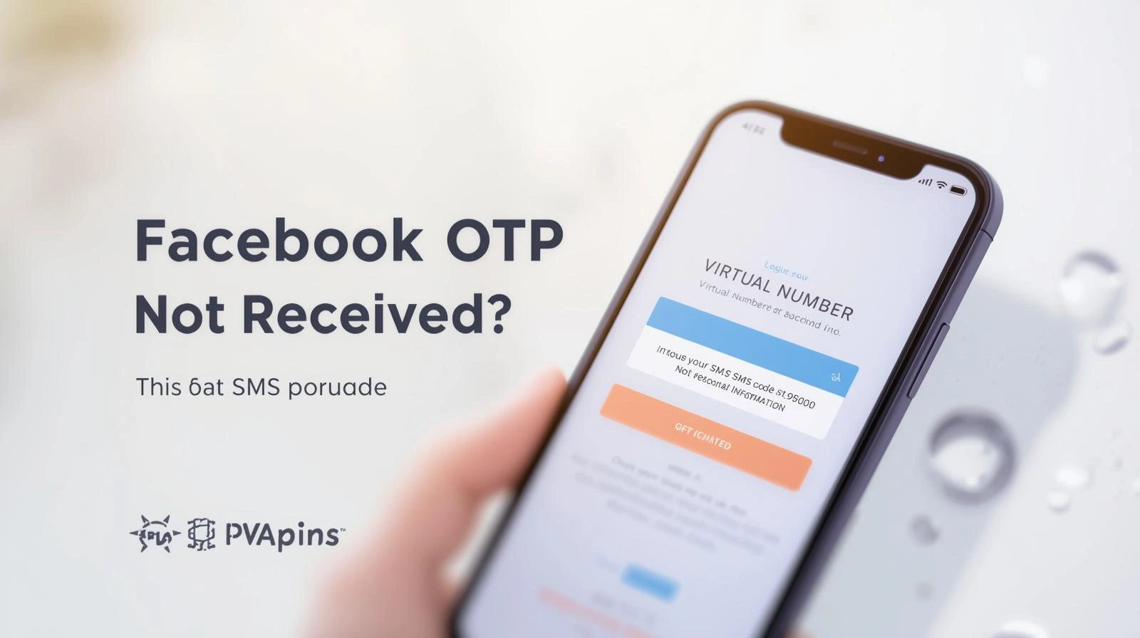 Facebook OTP Not Received? Fix it Fast - PVAPins