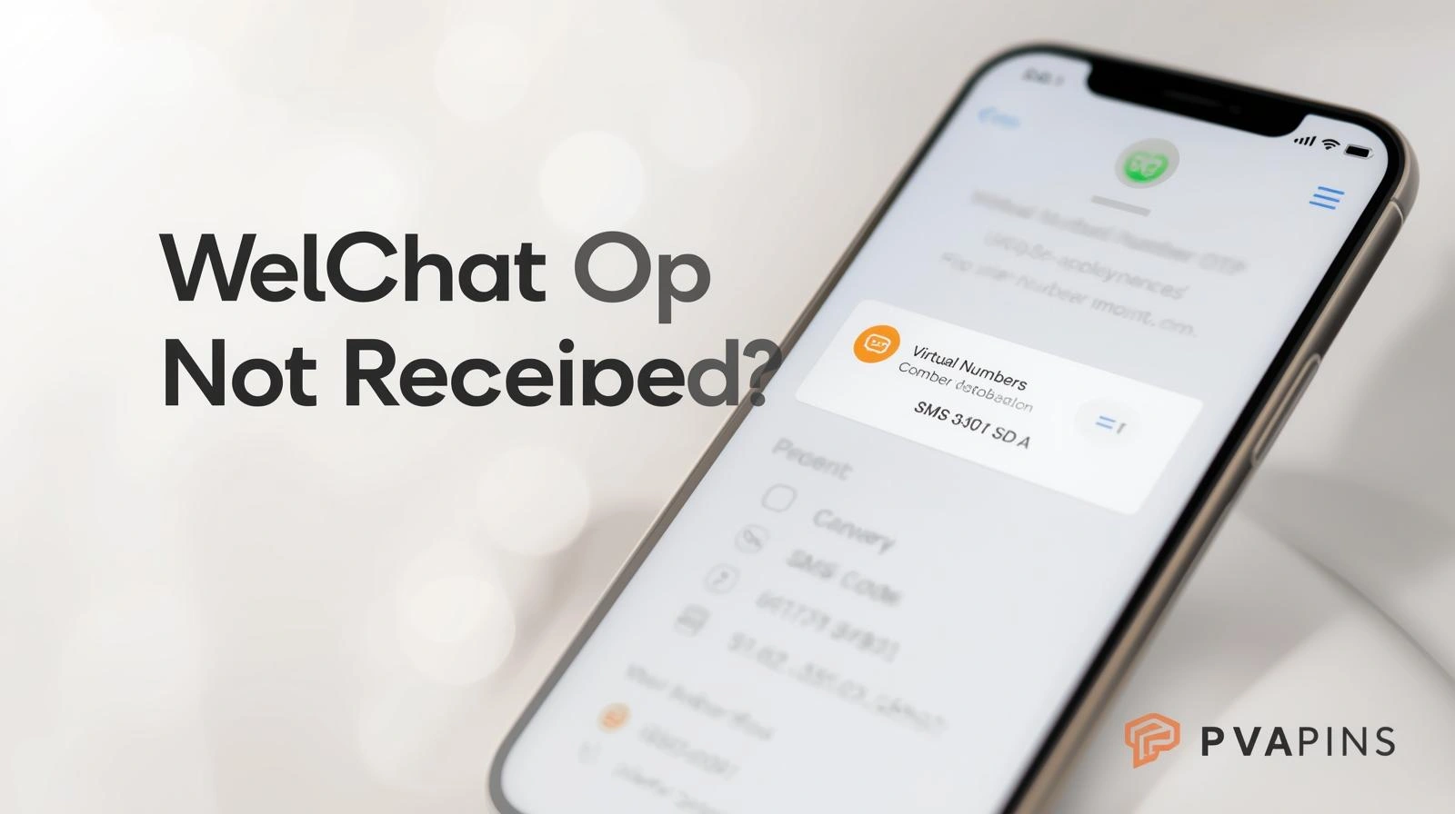 WeChat OTP Not Received? Fast Ways to Get - PVAPins