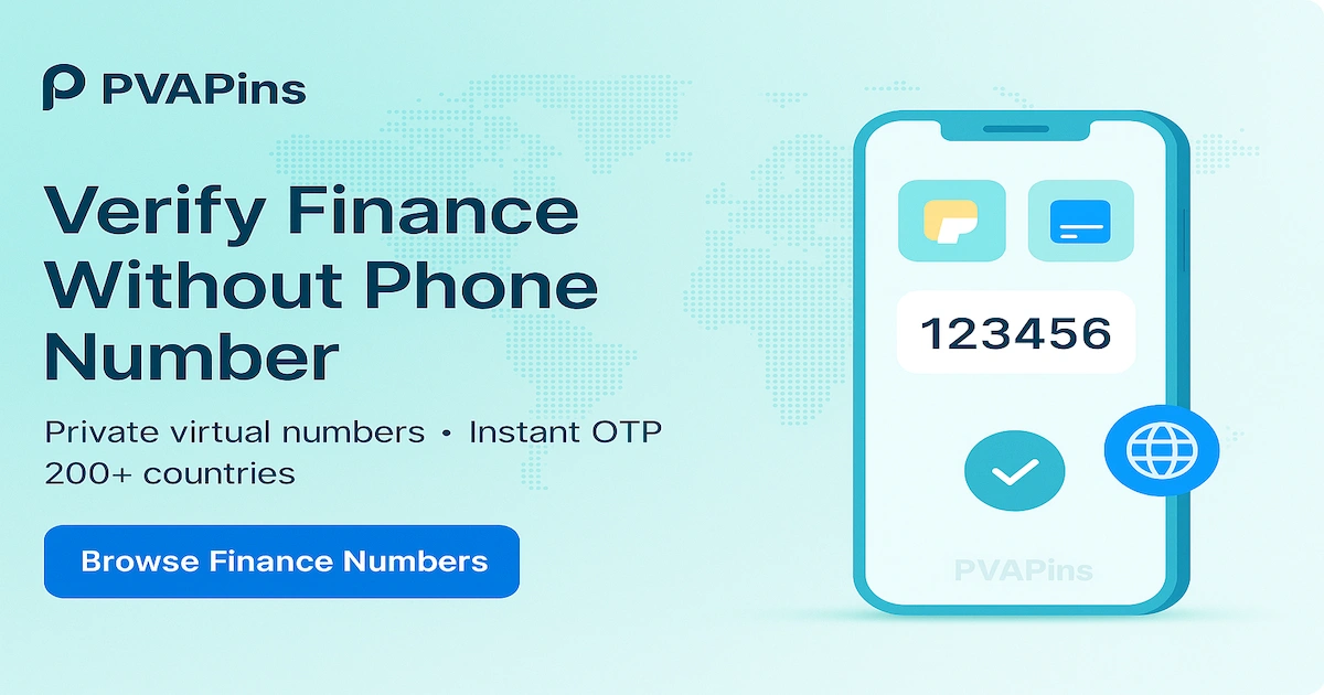 Temp Phone Numbers for SMS Verification — Free OTPs | PVAPins